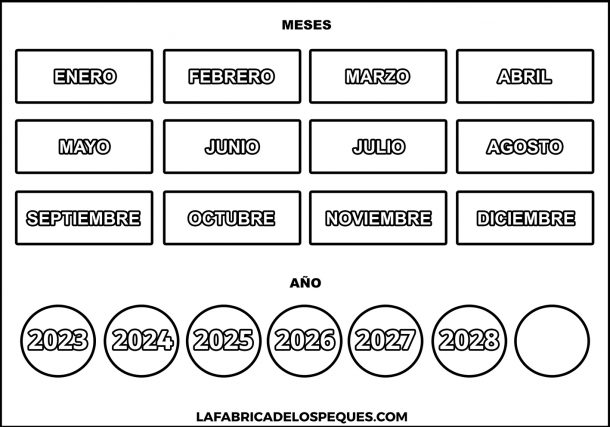 Cómo aprender las horas, las estaciones, los meses y los días.